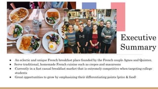 Le French Cafe: Integrated Marketing Plan | PPTX