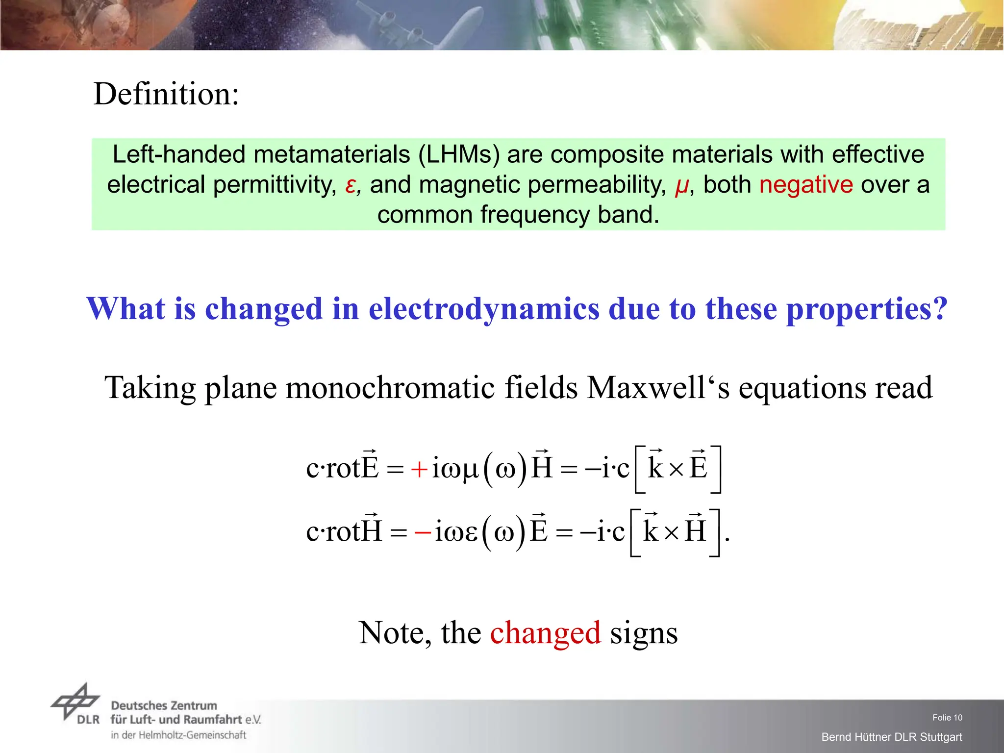 metamaterial powerpoint negative refractive index | PPT