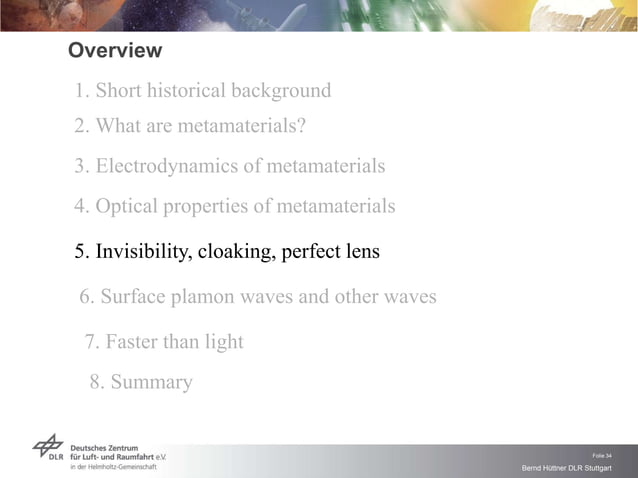Metamaterial Powerpoint Negative Refractive Index Ppt