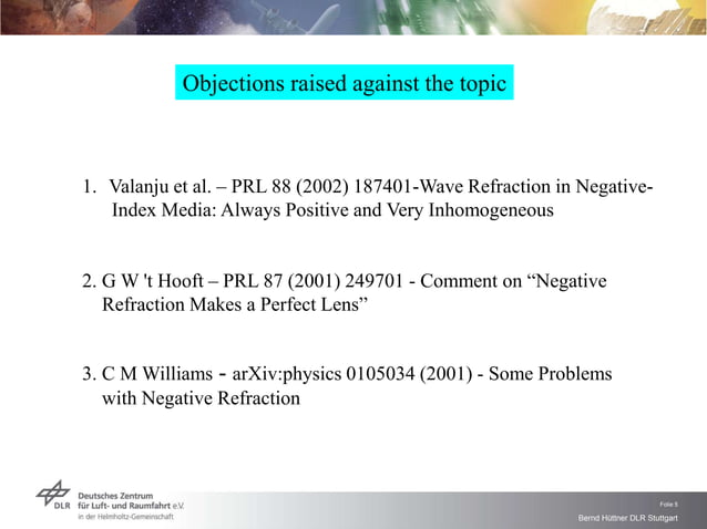 metamaterial powerpoint negative refractive index | PPT