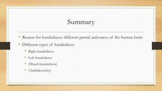 Left-Handedness | PPT