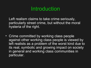 Left realism notes | PPT