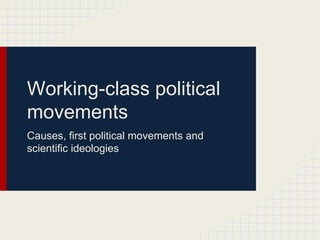 Left wing ideologies in the 19th century | PPT