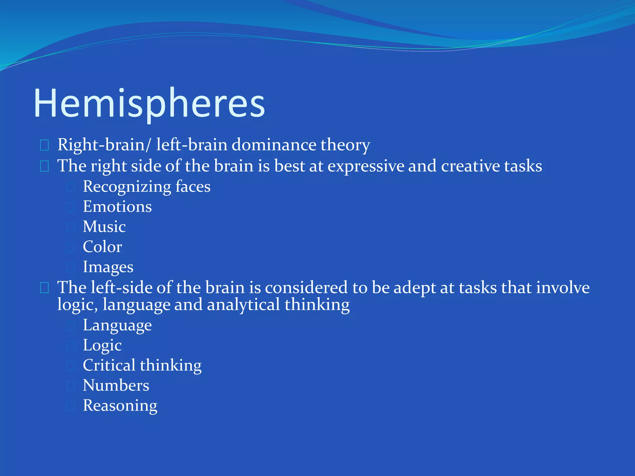 Left and Right Hemispheres | PPTX