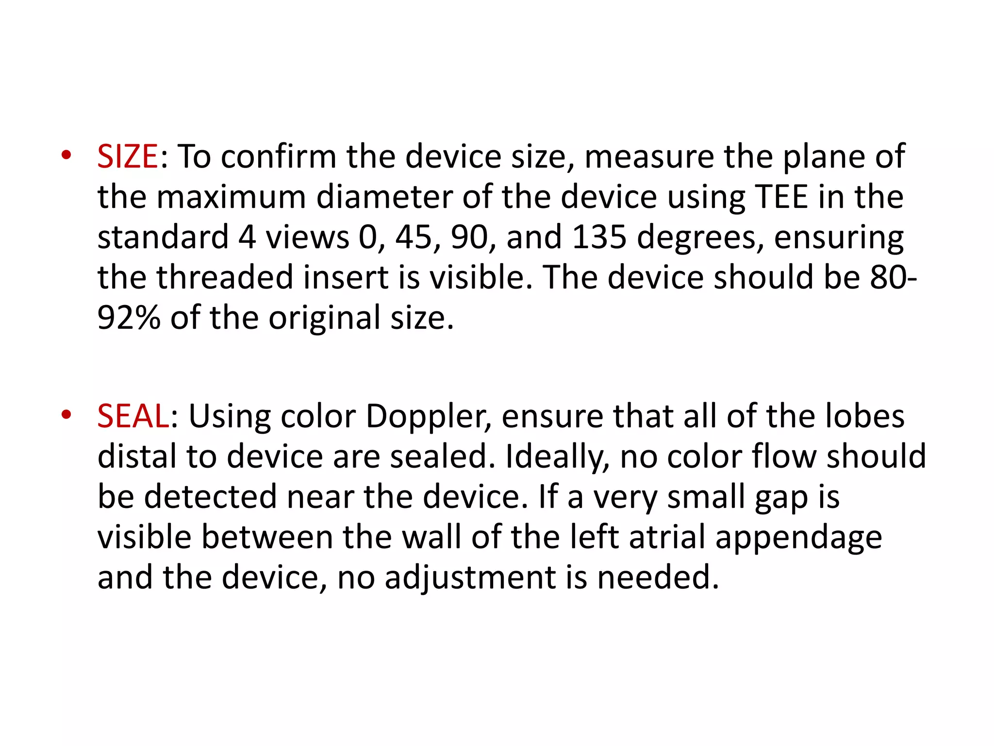 Left atrial appendage closure | PPTX