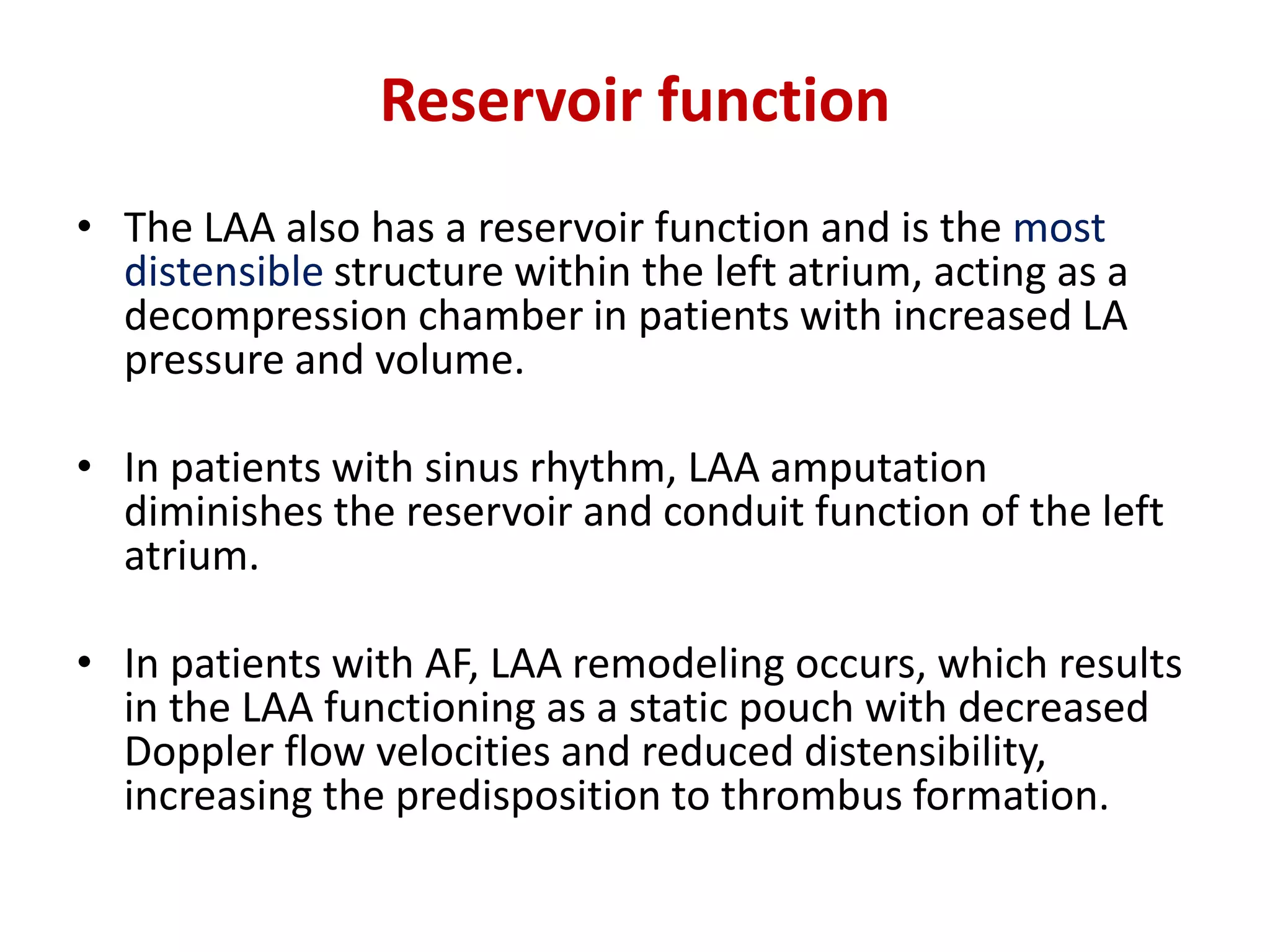 Left atrial appendage closure | PPTX