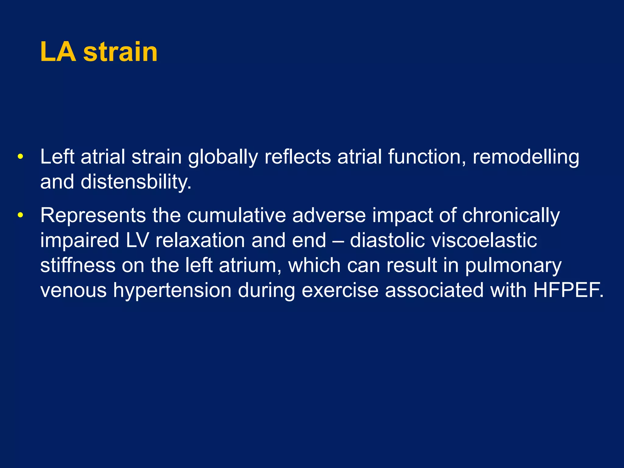 Left atrial function | PPTX