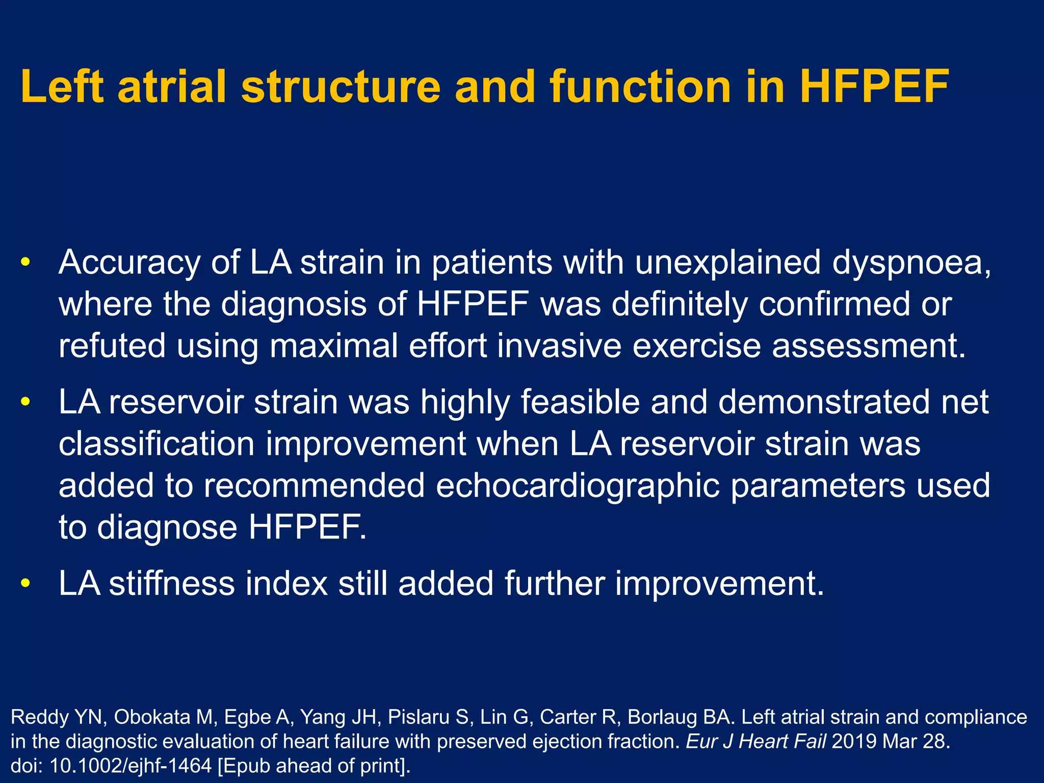Left atrial function | PPTX