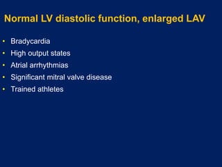 Left atrial function | PPTX