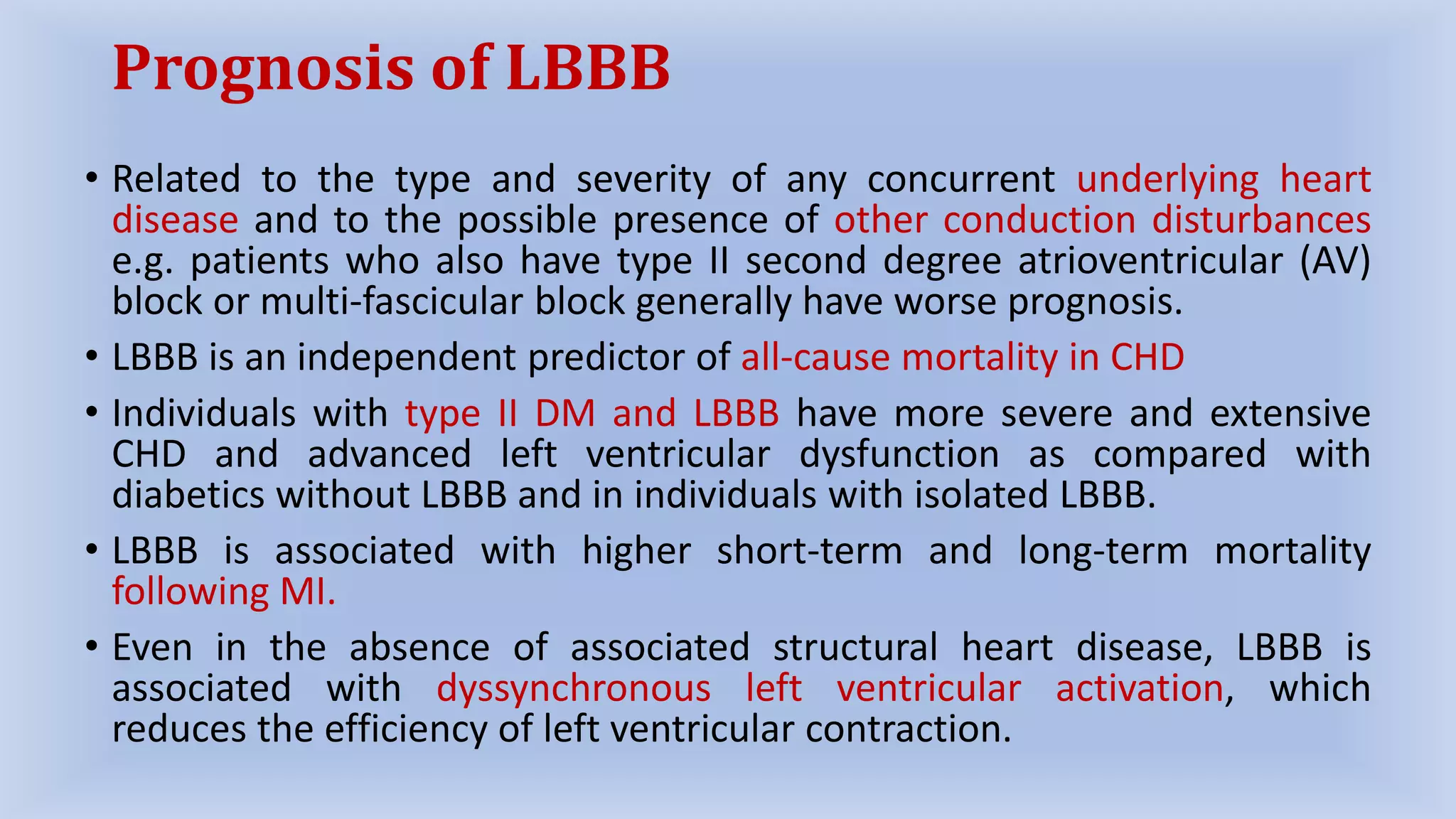 Left Bundle Branch Block (LBBB) | PPTX