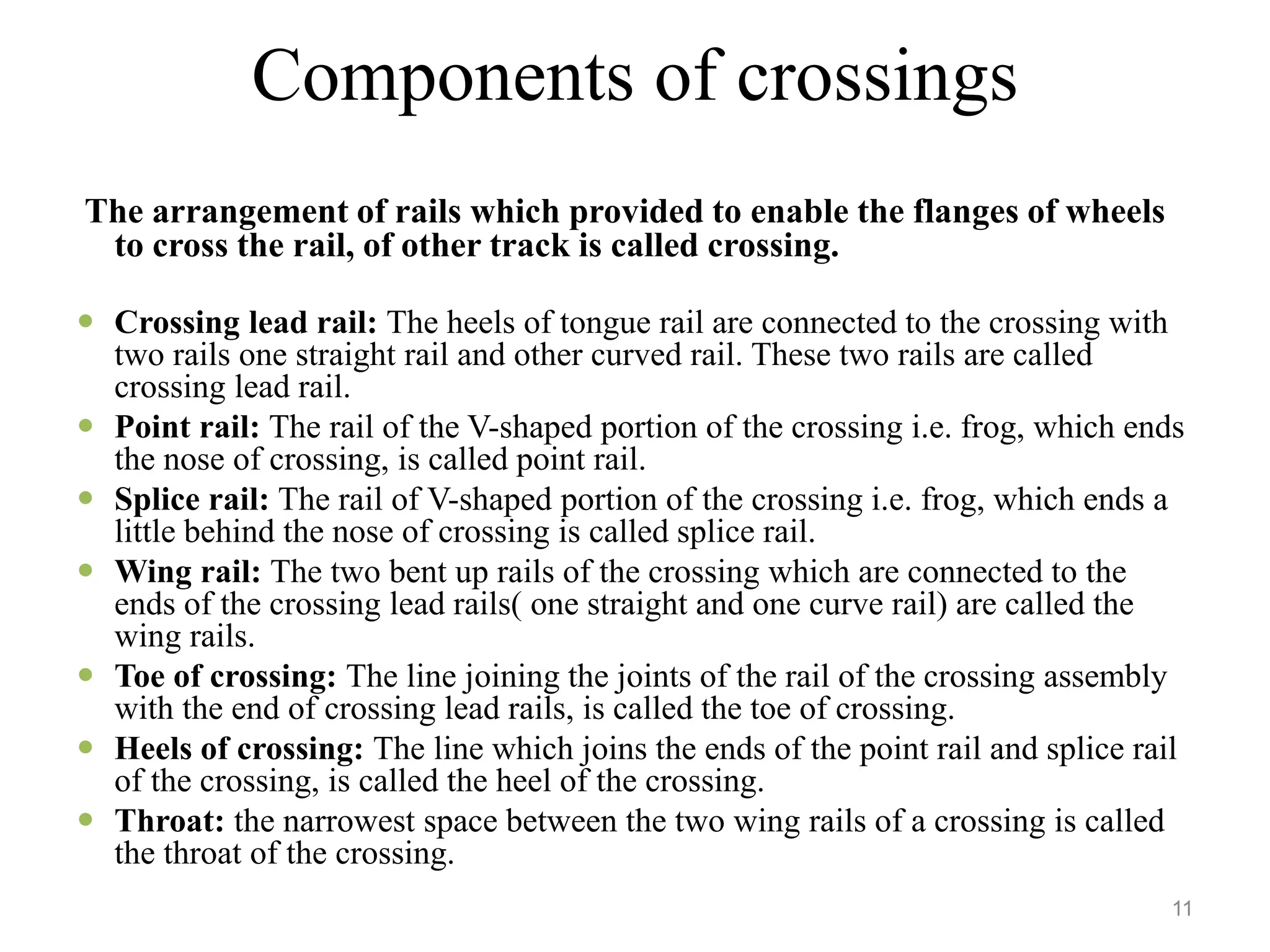 Left hand turnout in railway engineering.ppt