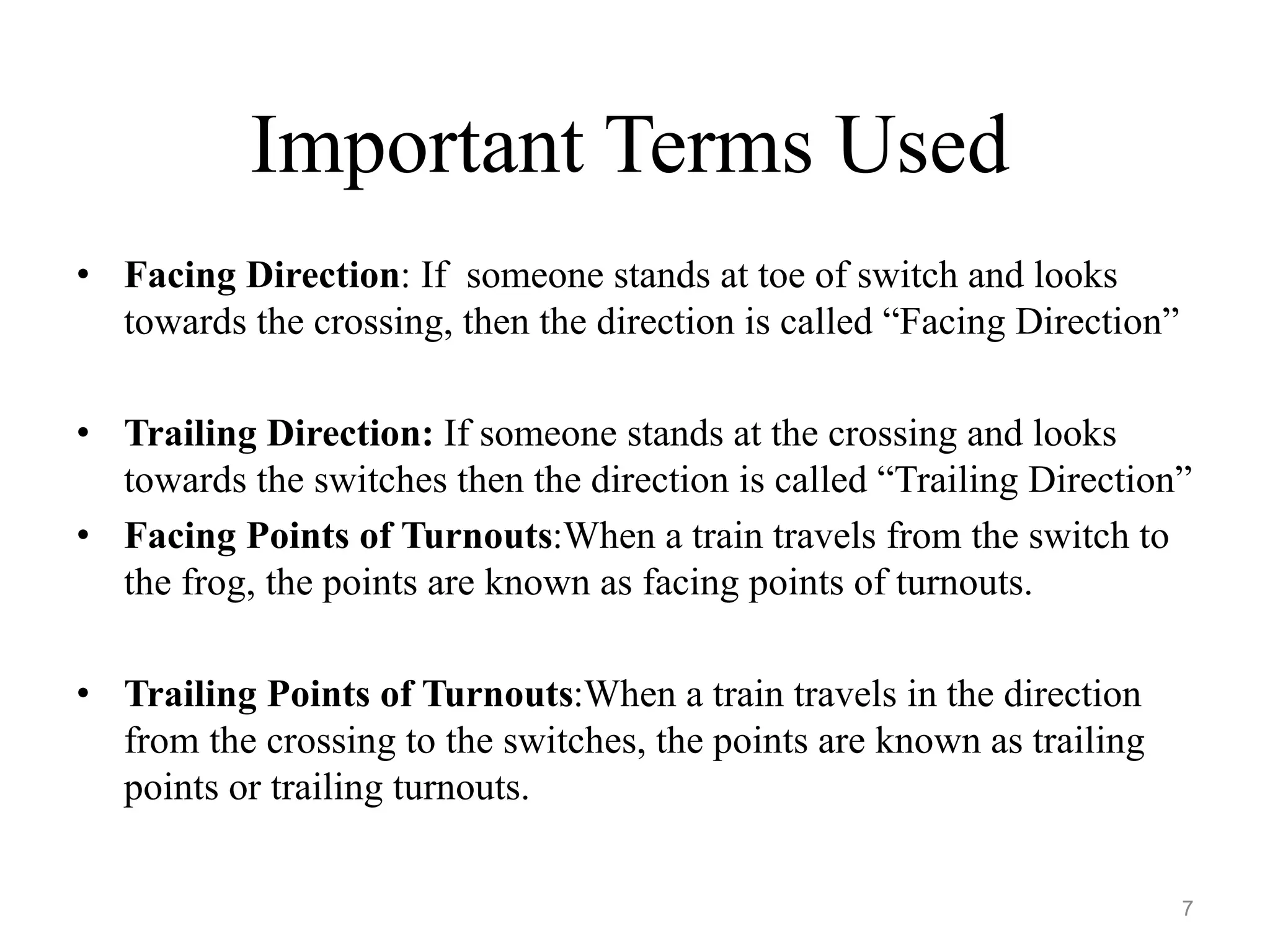 Left hand turnout in railway engineering.ppt