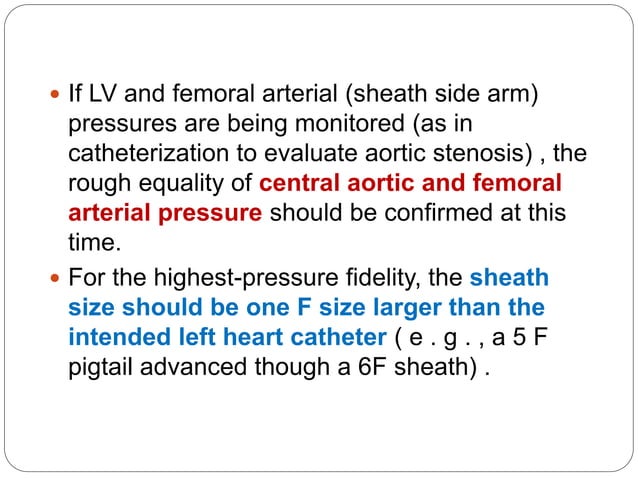 Left heart catheterization dr. nazmun ara | PPTX