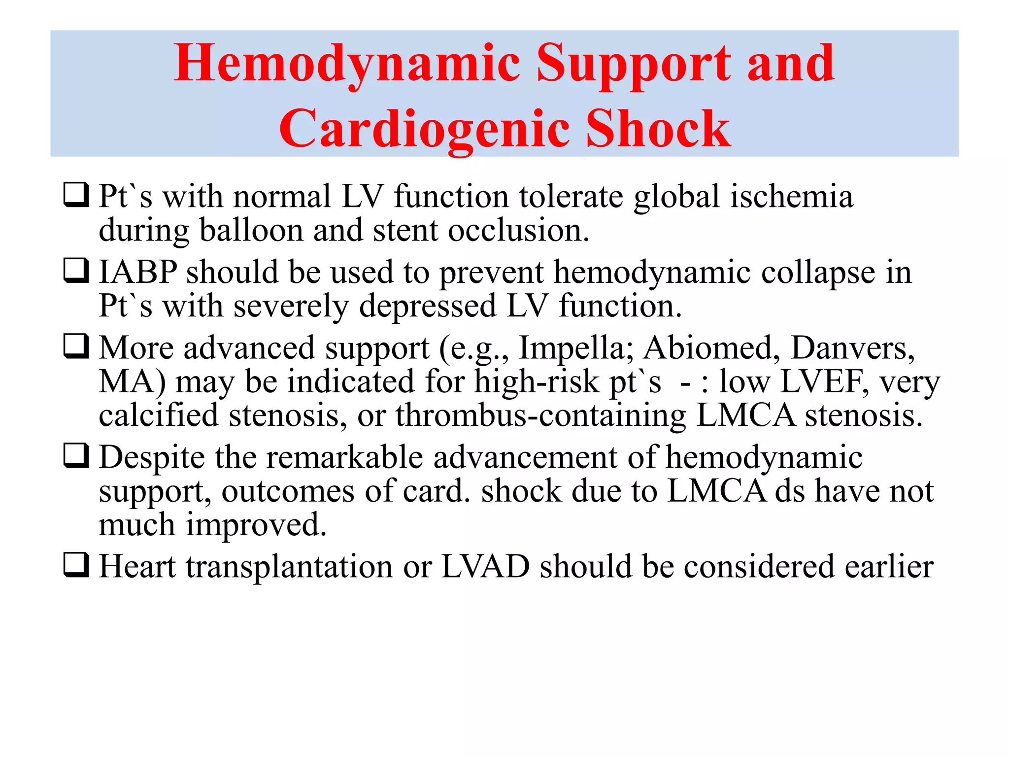 Left main pci | PPTX