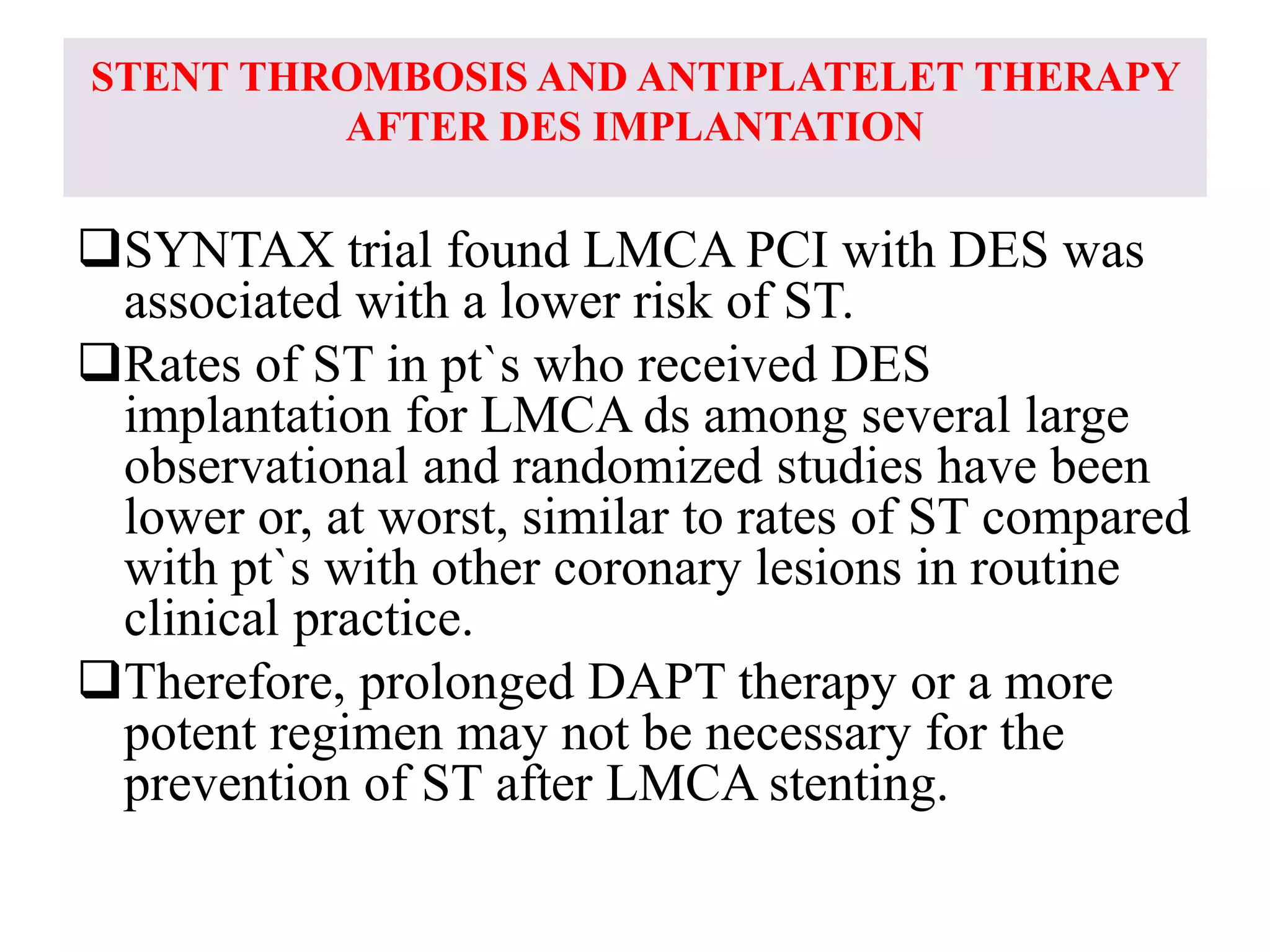 Left main pci | PPTX