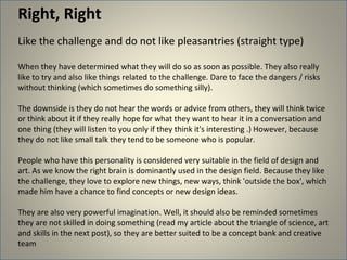 Left and Right Brain Dominance | PPT