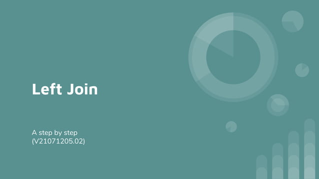 Left outer join step by step | PPT Left outer join step by step | PPT
