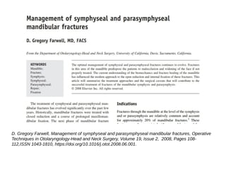 left parasymphysis fract,b,bbure cp.pptx