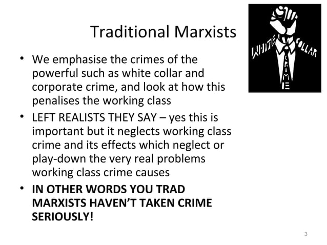 Left realism: INTRODUCTION TO LEFT REALISM POWERPOINT | PPT | Crime ...