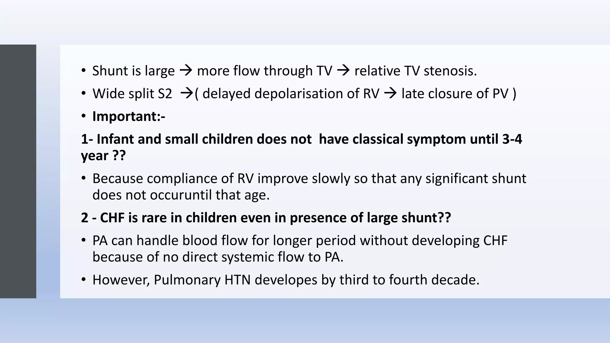 pathophysiology of Left to right shunt | PPTX