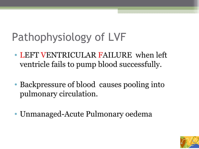 Left Ventricular Failure: Heart Failure | PPT