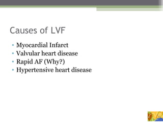 Left Ventricular Failure: Heart Failure | PPT