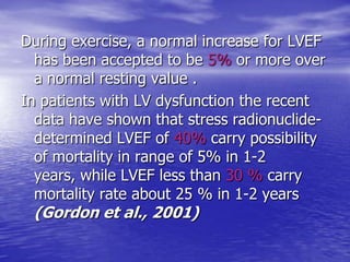 Left ventricular function evaluation | PPT