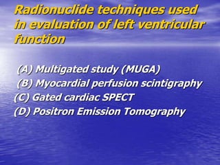 Left ventricular function evaluation | PPT