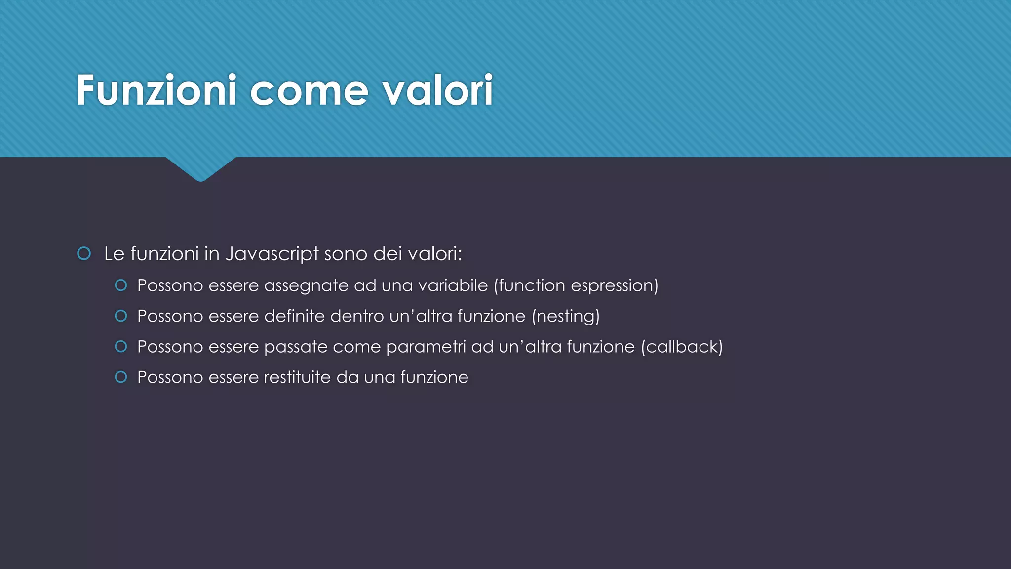 Le funzioni in javascript | PDF | Programming Languages | Computing