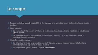 Le funzioni in javascript | PDF | Programming Languages | Computing