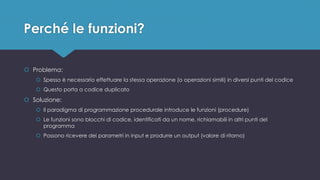 Le funzioni in javascript | PDF | Programming Languages | Computing