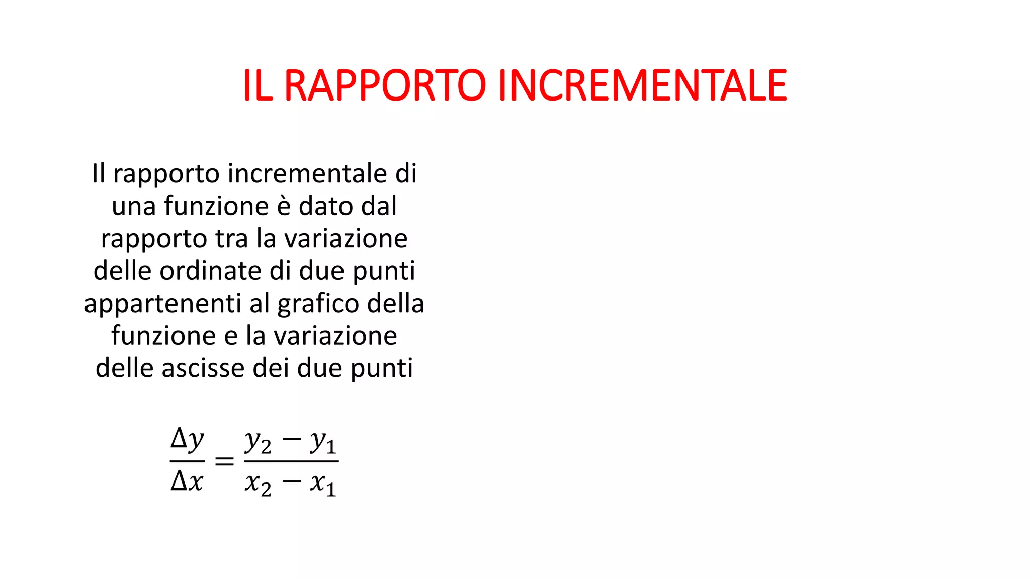 Le funzioni lineari (1) | PPTX