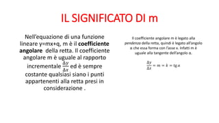 Le funzioni lineari (1) | PPTX