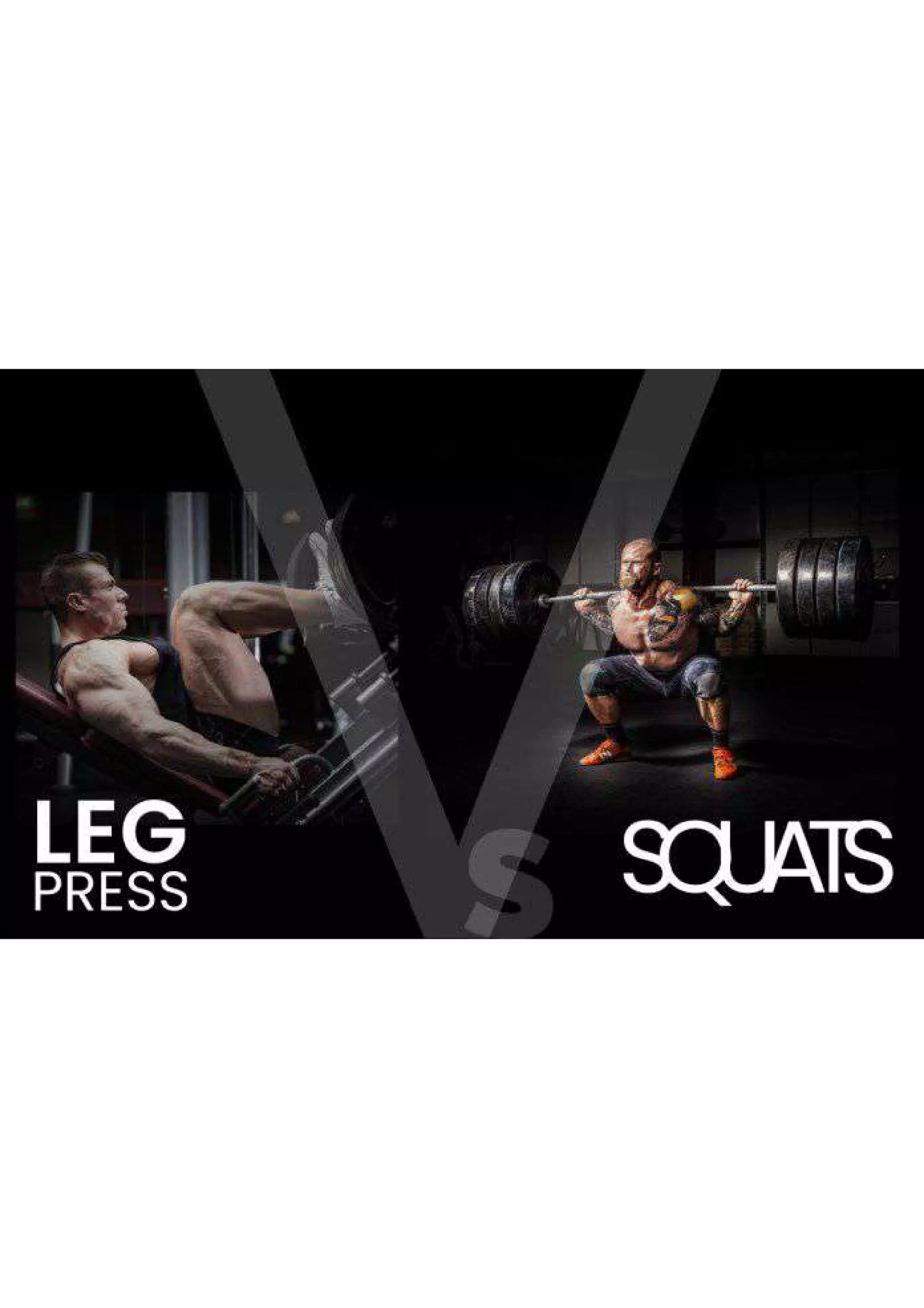 Leg press vs squat | PDF