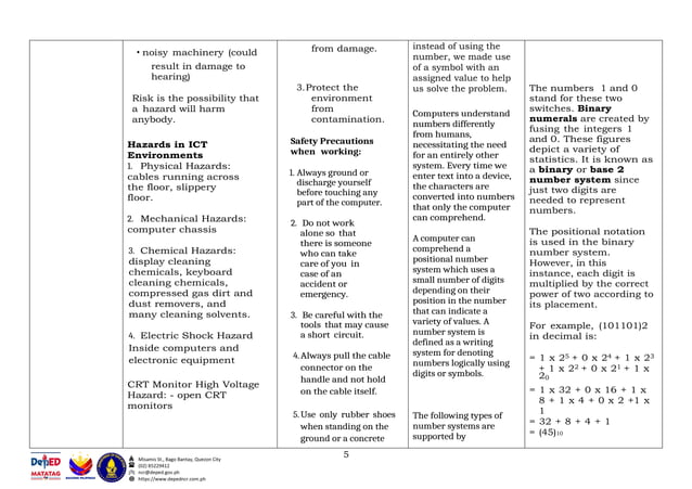 Learning Exemplar in ICT in Grade 7 Matatag Curriculum | DOCX