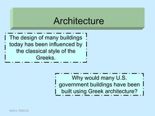 Legacies of ancient greece | PPTX