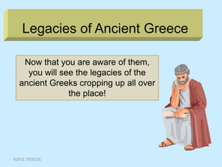 Legacies of ancient greece | PPT