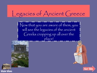 Legacies of ancient greece[2] | PPT