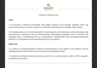 Legacy Company Profile | PDF