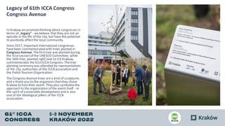 The Legacy of the 61st ICCA Congress in Krakow, Poland | PPT