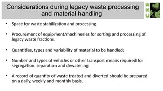 Legacy-waste-remediation-toolkit. Waste Management pptx | PPTX