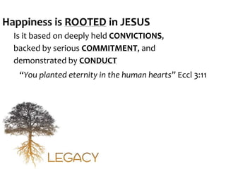 Leaving a Lasting Legacy | PPTX