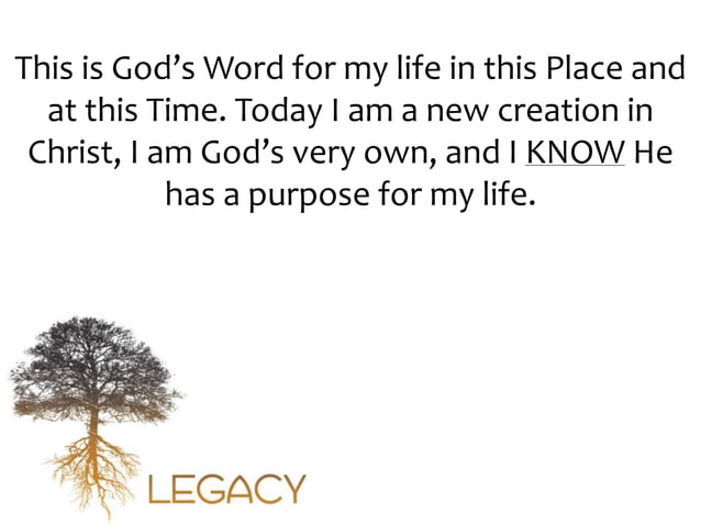 Leaving a Lasting Legacy | PPTX