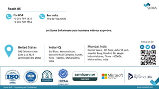 Legacy Application Maintenance Services by Suma soft | PPTX | Computer ...