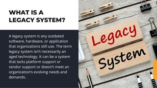 Legacy Application Migration | PDF