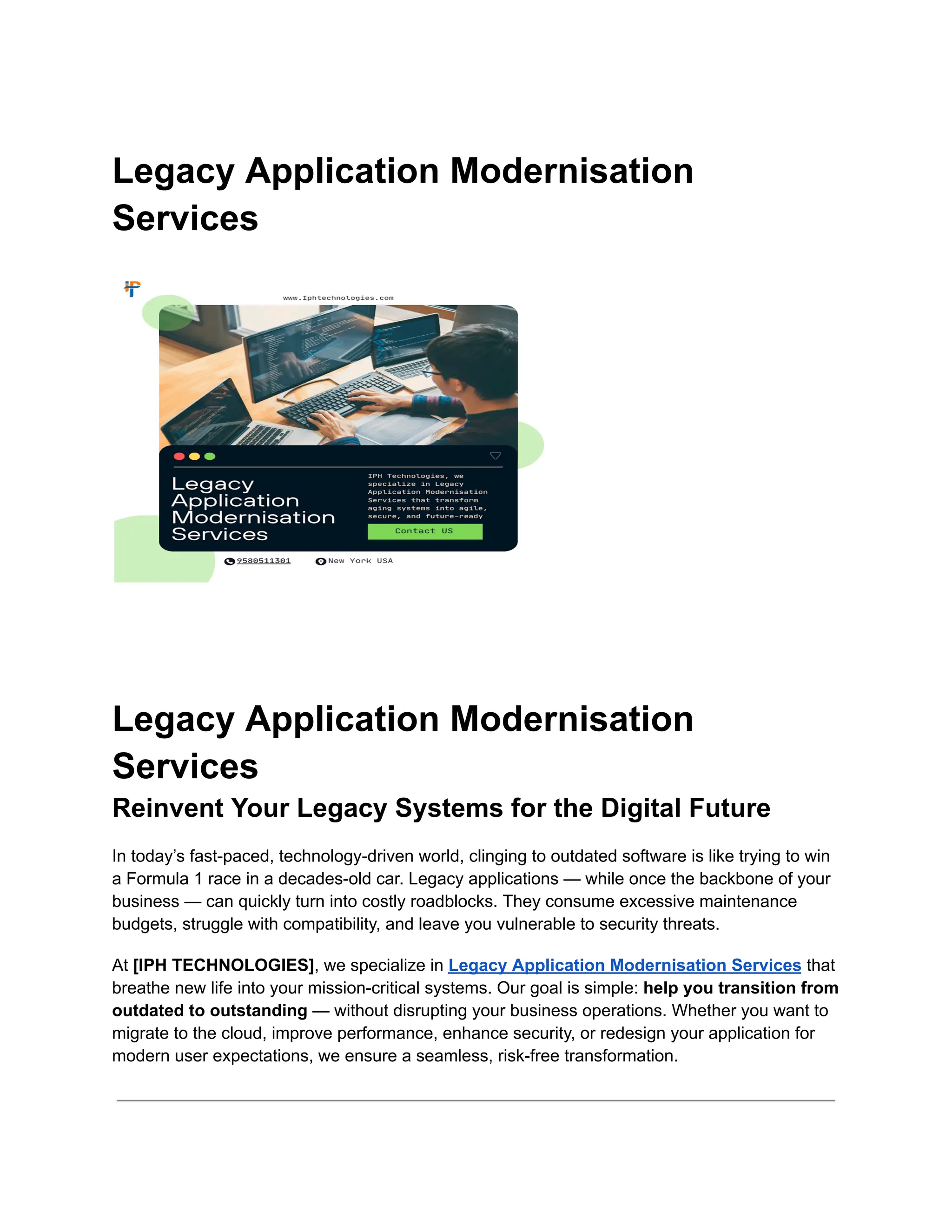 Legacy Application Modernisation Services.pdf