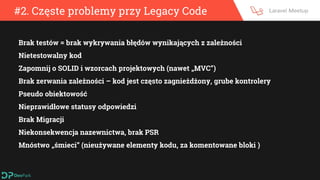 Praca z Legacy Code | PPT