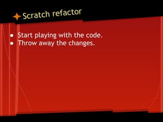 Legacy code rehab. | PPT
