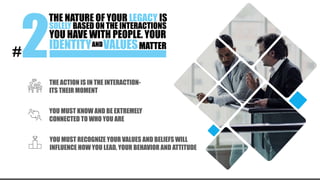 Legacy Leadership - 10 Proven Steps to Leave a Legacy | PPTX