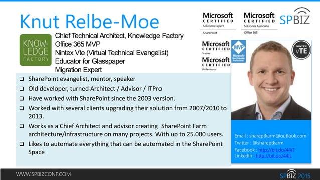 Legacy SharePoint Platform Migrations (2003/2007) | PPT